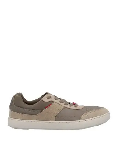 Fitflop Leather And Textile Sneakers - Beige