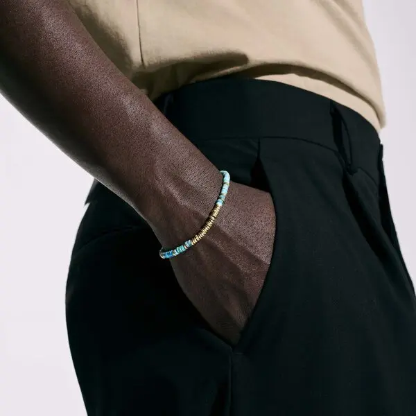 John Hardy Heishi Turquoise And Bracelet