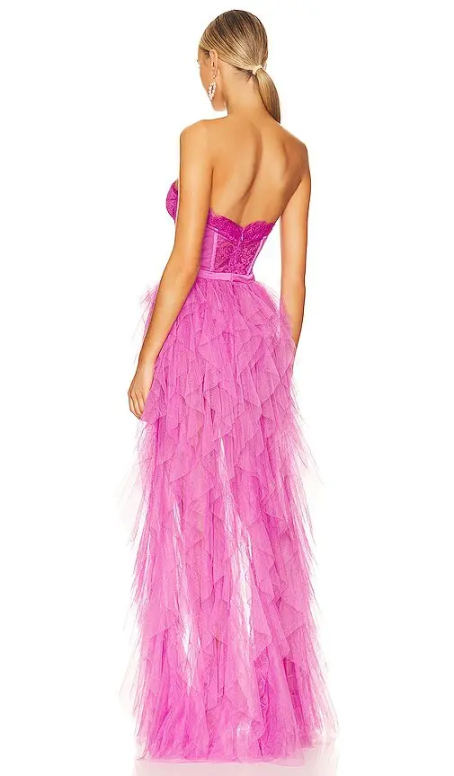For Love & Lemons Bustier Gown