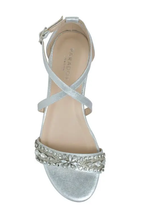 PARADOX LONDON PINK Elyse Sandal - Silver