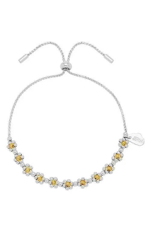 Estée Lauder Amelia Daisy Chain Bracelet - Gold And Silver