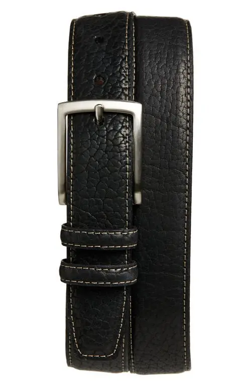 Torino Leather Belt - Black