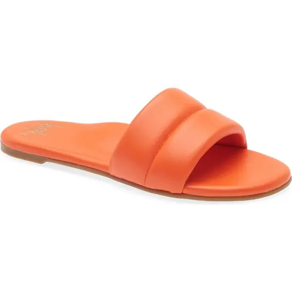 Beek Sugarbird Slide Sandal - Flame Orange