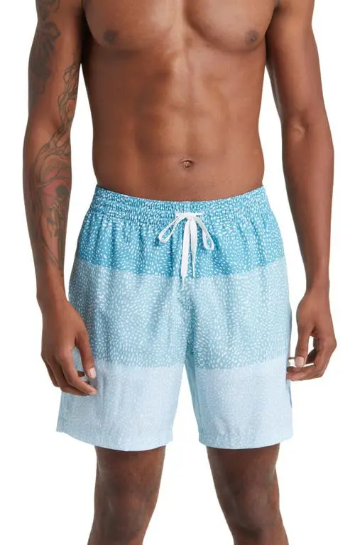 CHUBBIES Classic 7-inch Swim Trunks - Turquoise/aqua