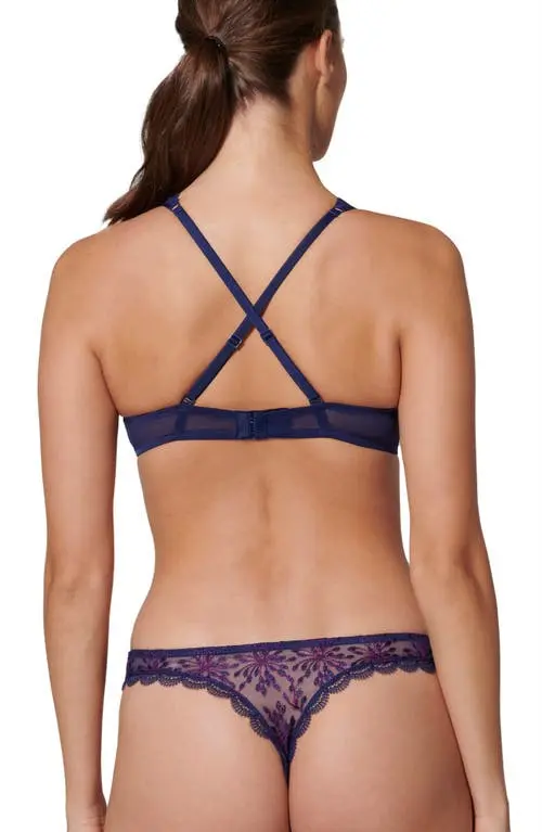 Simone Perele Singuliere Underwire Demi Bra - Midnight