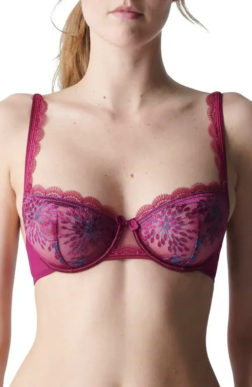Simone Perele Singuliere Underwire Demi Bra - Syrah