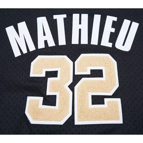 PRO STANDARD Tyrann Mathieu New Orleans Saints Mesh Player Name & Number Top