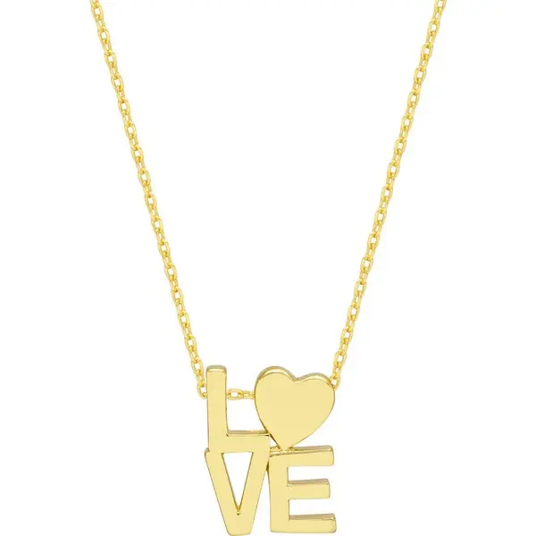 Estée Lauder Love Pendant Necklace - Gold