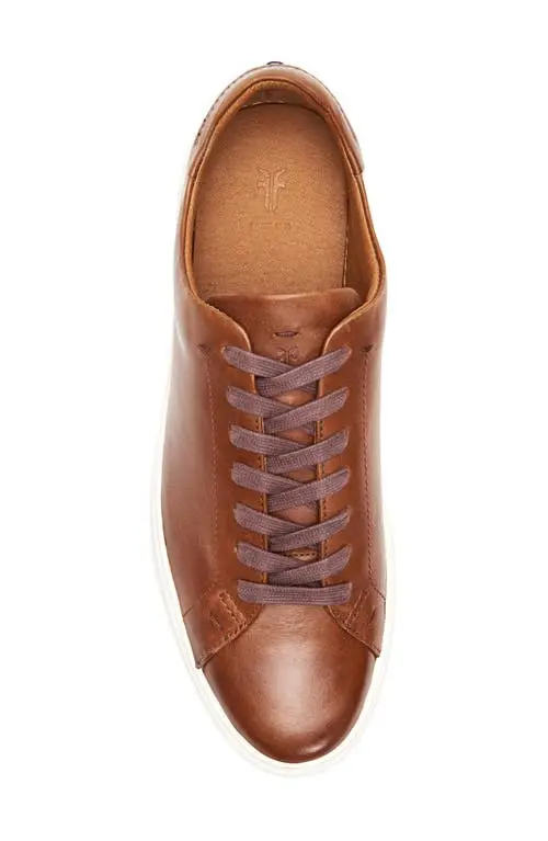 Frye Astor Leather Sneakers - Caramel