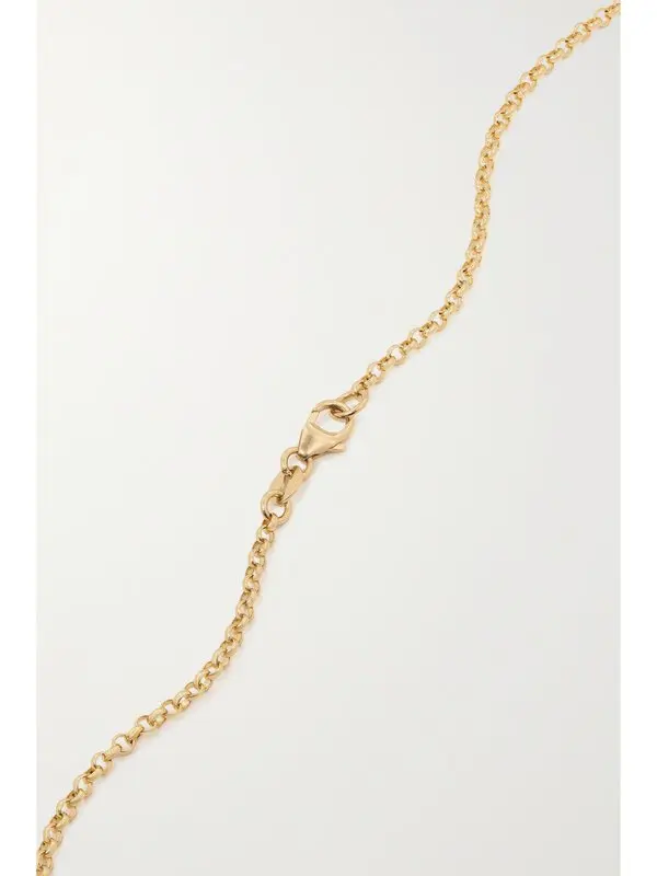 FOUNDRAE Small Open Belcher 18-karat Necklace