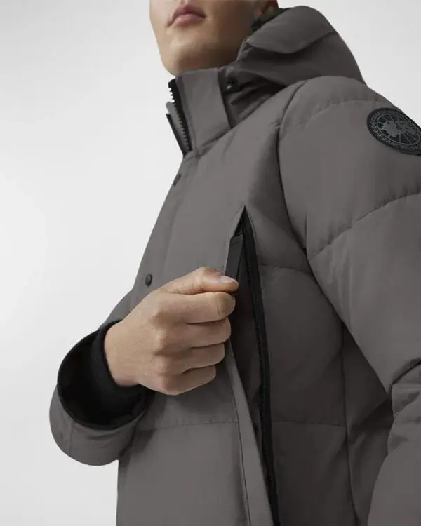 Canada Goose Wyndham Parka With Removable Hood - Gray