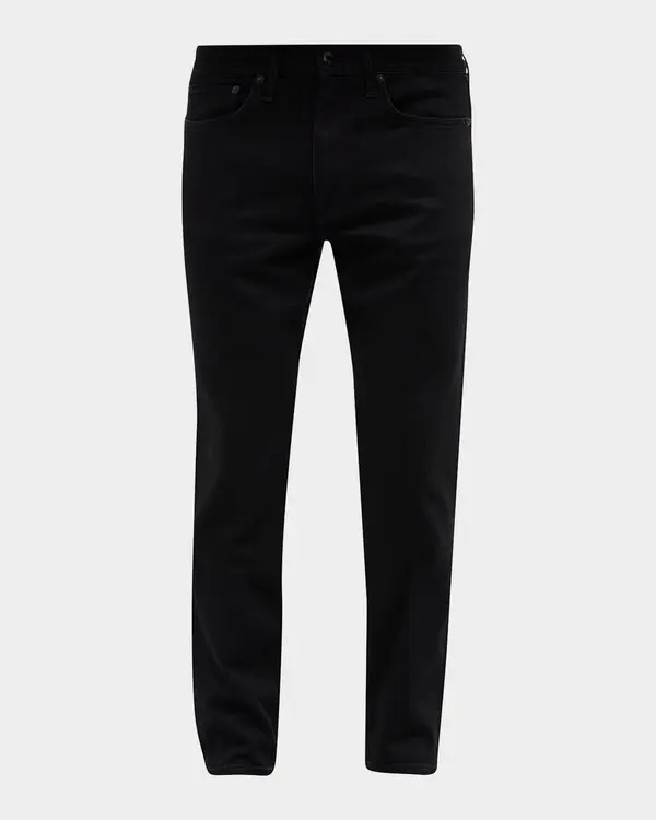 Rag & Bone Fit 2 Authentic Stretch Jeans - Black