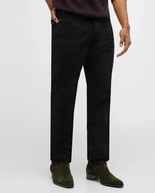 Rag & Bone Fit 2 Authentic Stretch Jeans - Black