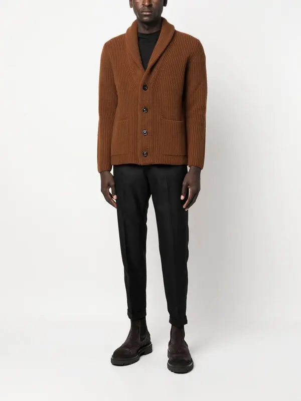 PT TORINO Slim-cut Chino Trousers - Black