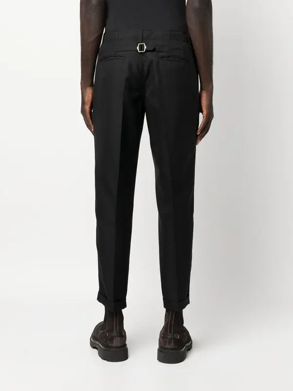 PT TORINO Slim-cut Chino Trousers - Black