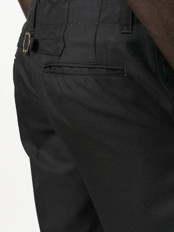 PT TORINO Slim-cut Chino Trousers - Black