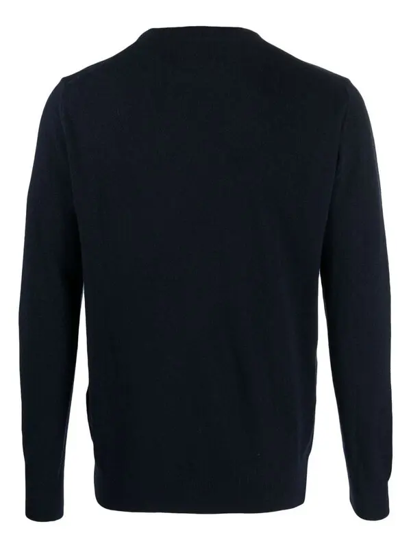 Barbour Logo-embroidered Wool Sweater