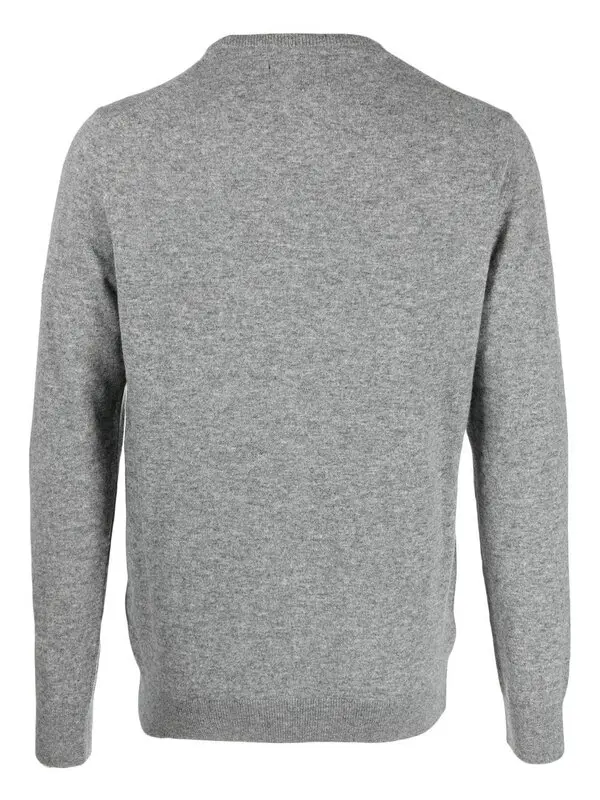 Barbour Logo-embroidered Wool Sweater