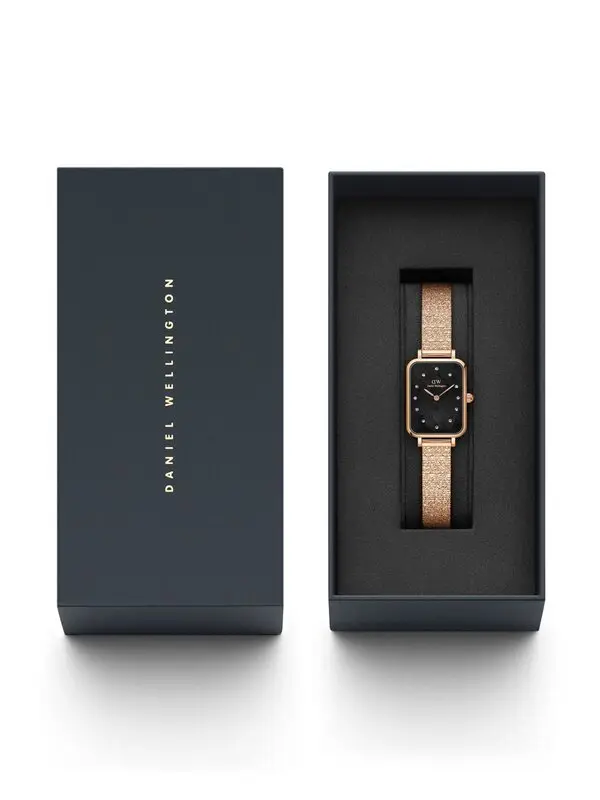 DANIEL WELLINGTON Quadro 20x26 Studio Watch - Black