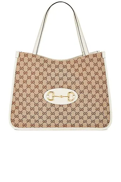 Gucci Horsebit 1955 Tote Bag In Brown