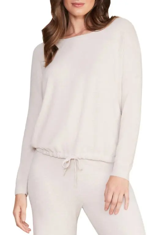 Barefoot Dreams Cozychic™ Ultra Lite® Lounge Pullover - Stone