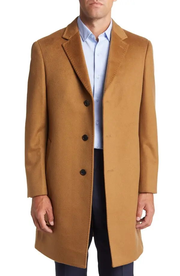 Cardinal Of Canada Pierre Cashmere Coat