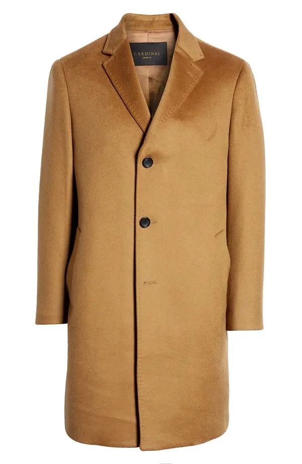 Cardinal Of Canada Pierre Cashmere Coat