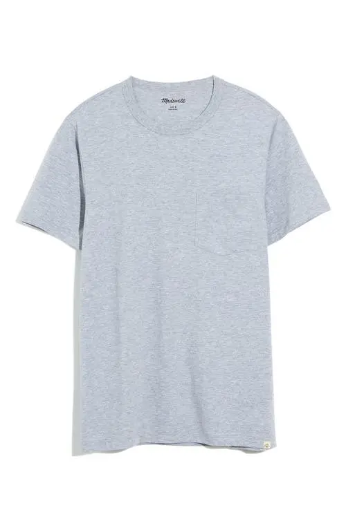Madewell Allday Crewneck T-shirt - Heather Grey