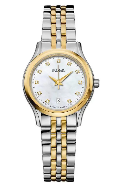 BALMAIN WATCHES Balmain Beleganza Diamond Two-tone Bracelet Watch - Two Tone