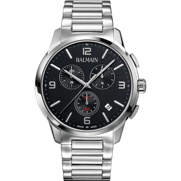 BALMAIN WATCHES Balmain Madrigal Chronograph Bracelet Watch - Silver