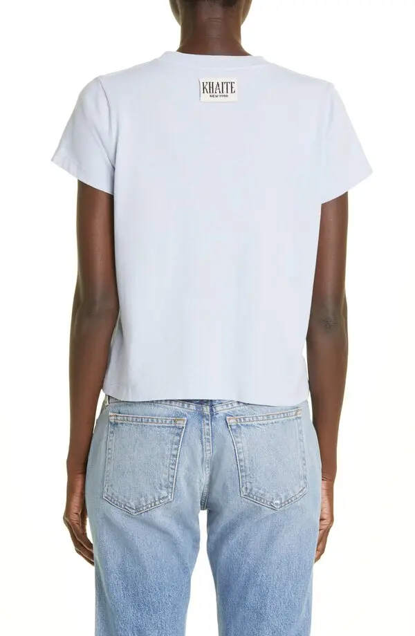 Khaite Emmylou Cotton T-shirt - Peri