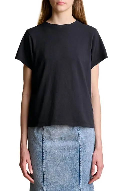 Khaite Emmylou Cotton T-shirt - Washed Black