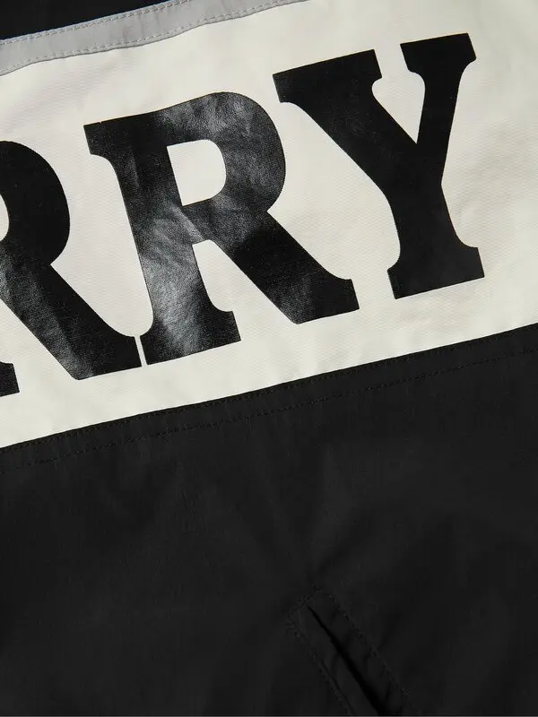CHERRY LOS ANGELES Pit Crew Logo-print Padded Shell Jacket