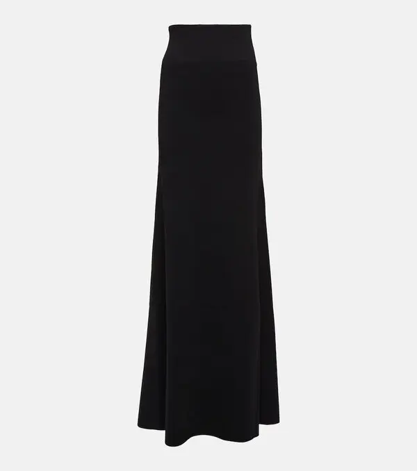 Victoria Beckham High-waisted Maxi Skirt - Black