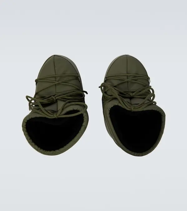 Moon Boot Icon Low Rubber Boots - Green