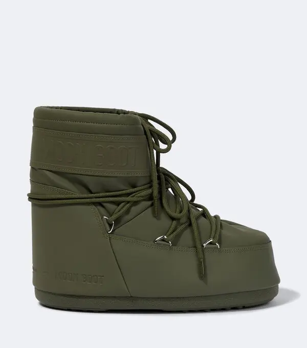 Moon Boot Icon Low Rubber Boots - Green