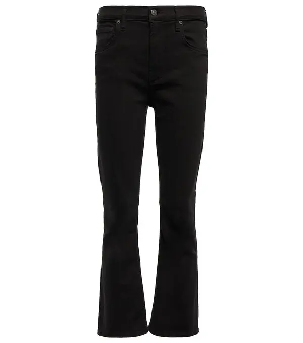 Citizens Of Humanity Isola Mid-rise Jeans - Black