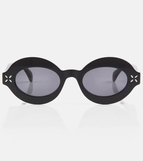 Alaïa Oval Sunglasses