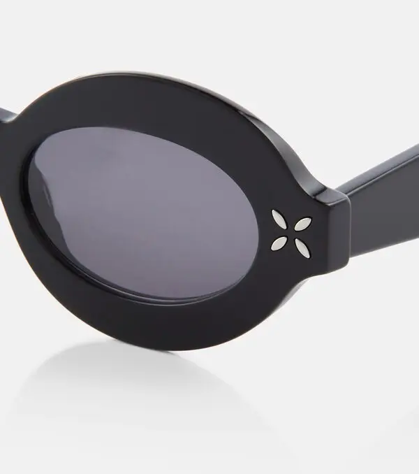 Alaïa Oval Sunglasses
