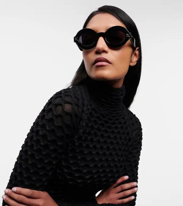 Alaïa Oval Sunglasses