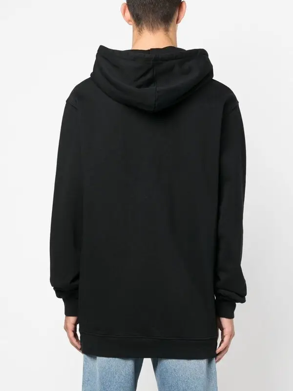 HTC LOS ANGELES Logo-print Cotton Hoodie