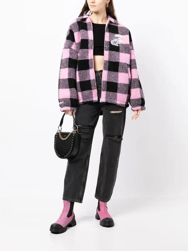 AAPE BY *A BATHING APE Check Pattern Shirt Jacket