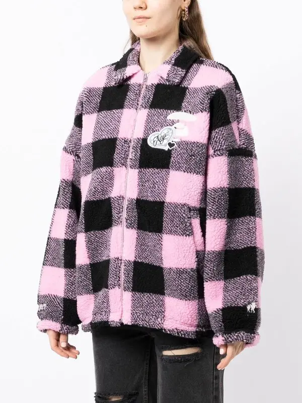 AAPE BY *A BATHING APE Check Pattern Shirt Jacket