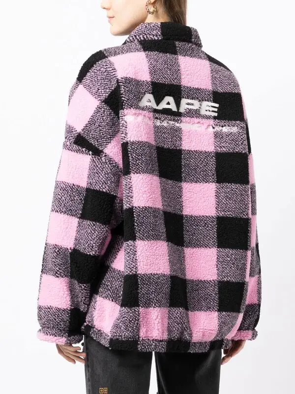 AAPE BY *A BATHING APE Check Pattern Shirt Jacket