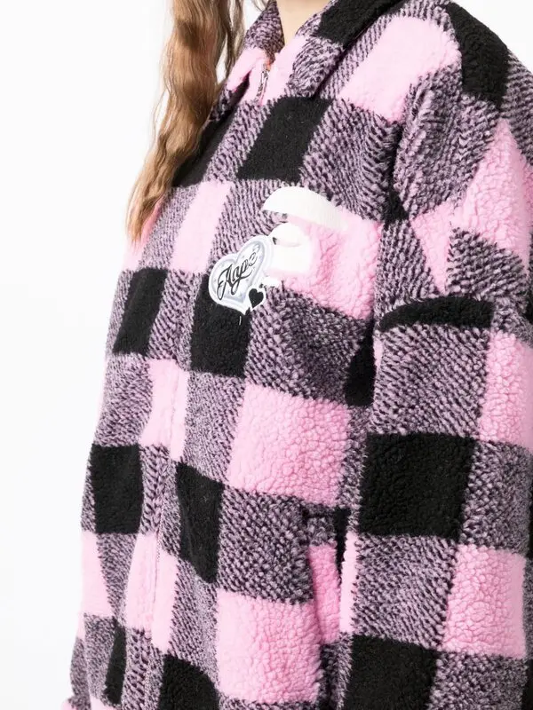 AAPE BY *A BATHING APE Check Pattern Shirt Jacket