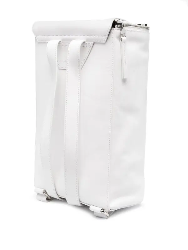 Diesel® 1dr Leather Backpack - White | Editorialist