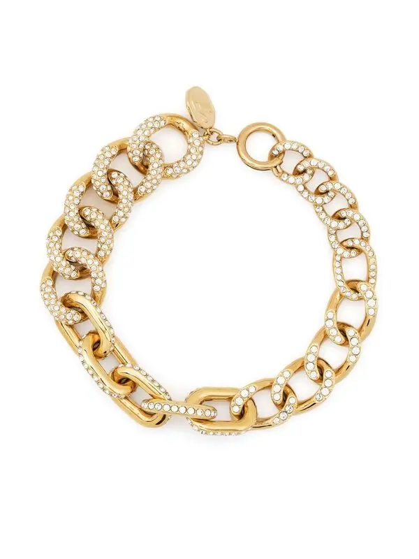 SWAROVSKI Dextera Chain-link Bracelet - Gold