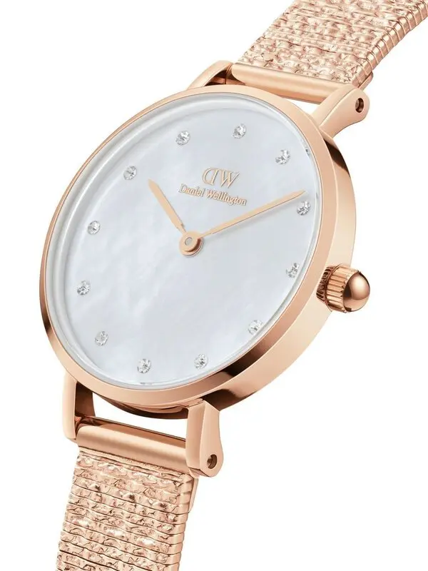 DANIEL WELLINGTON Petite 28 Pressed Studio Watch - White