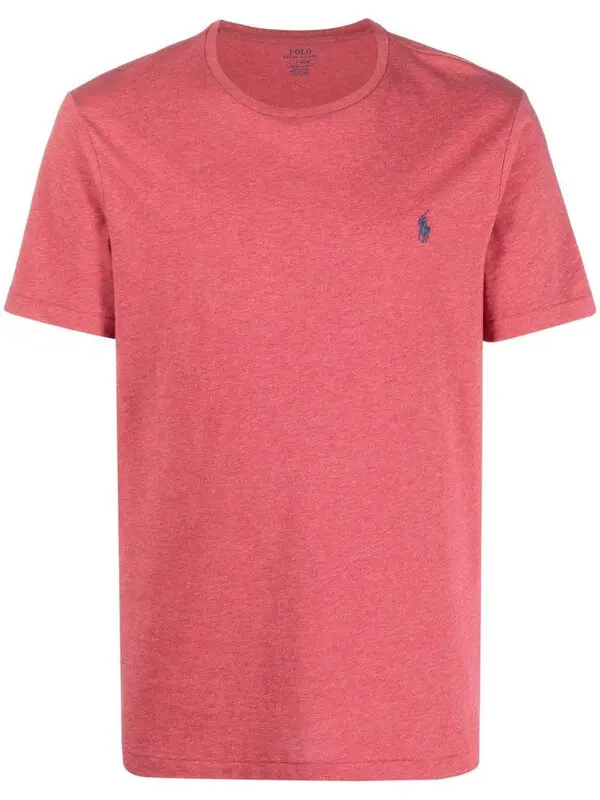 Polo Ralph Lauren Embroidered-pony Detail T-shirt - Red