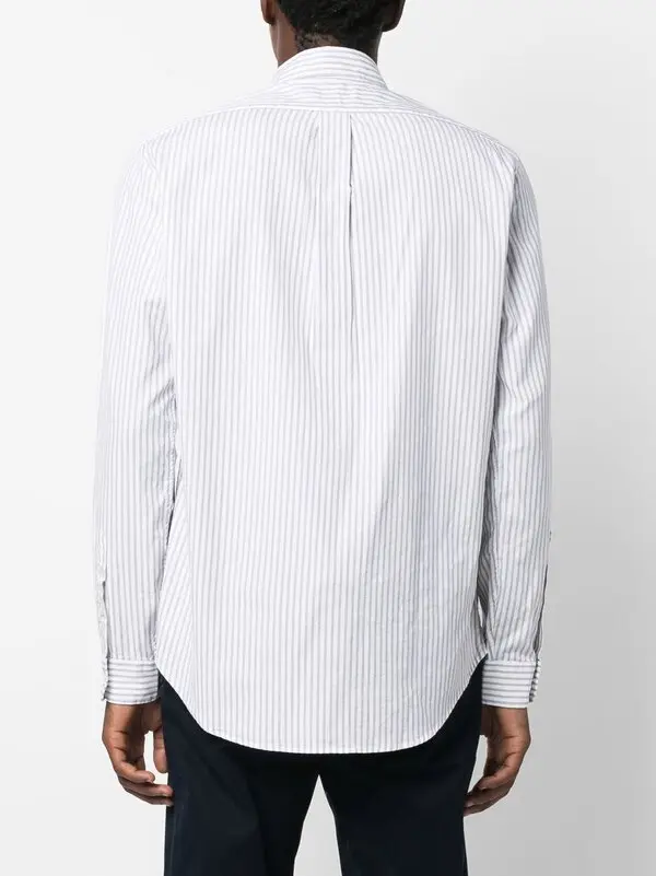 Polo Ralph Lauren Striped Button-down Shirt - Grey